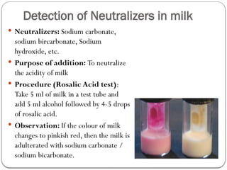 Detecting Milk Adulteration: Safeguarding Quality and Health | PPT
