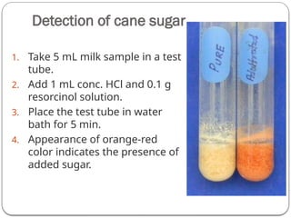 Detecting Milk Adulteration: Safeguarding Quality and Health | PPT
