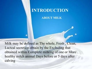 Adulteration in milk saurabh dighe | PPTX