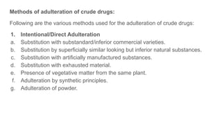Adulteration of Crude Drugs.pdf