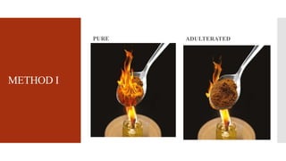 Detection of adulteration test in spices | PPTX