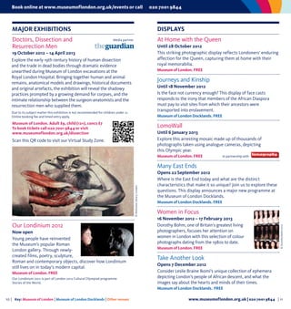 Museum of London Adult events leaflet | PDF