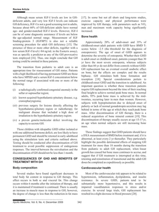 Adult Growth Hormone Deficiency | PDF