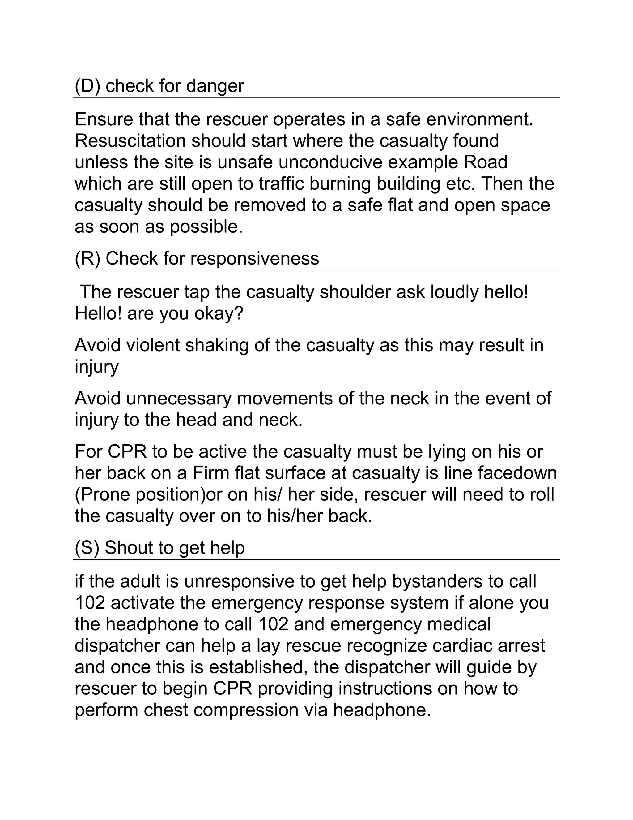 BASIC CARDIAC LIFE SUPPORT ADULT HEALTH NURSING | PDF