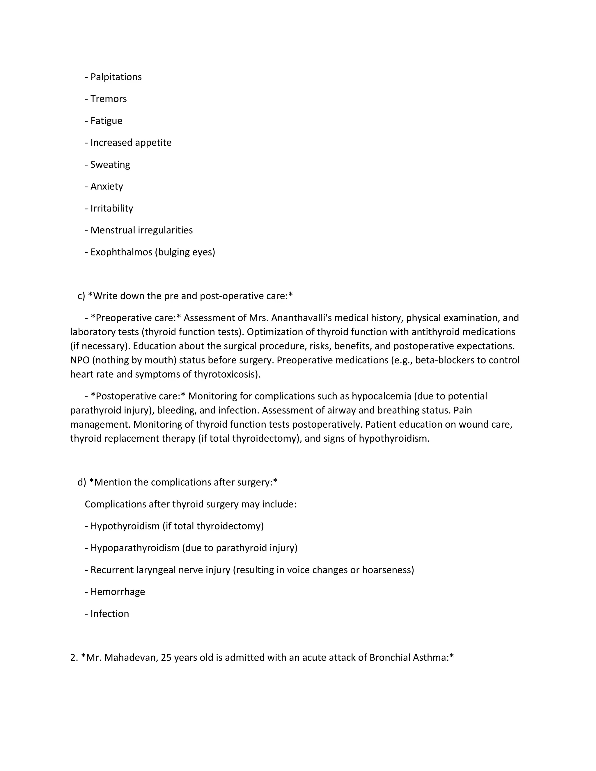 Mgr university bsc nursing adult health previous question paper with ...