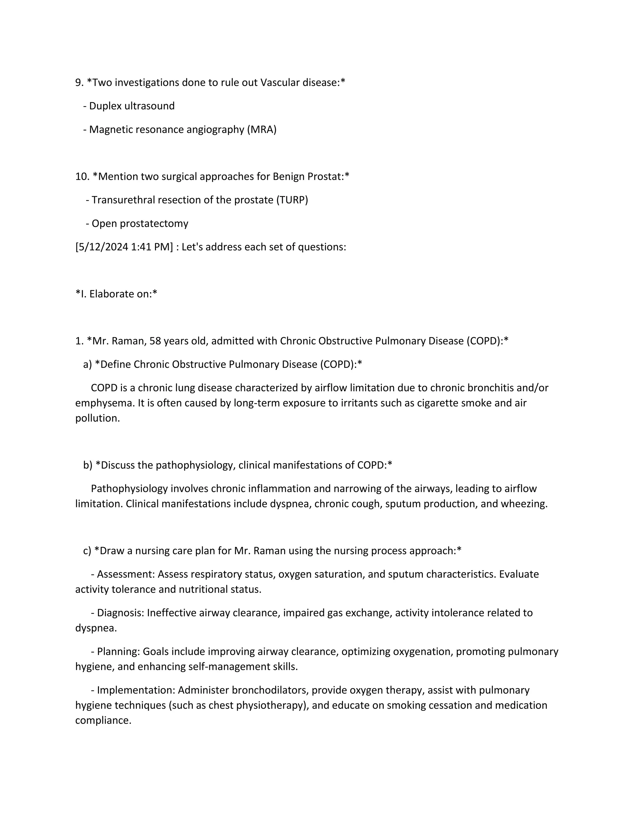 Mgr university bsc nursing adult health previous question paper with ...