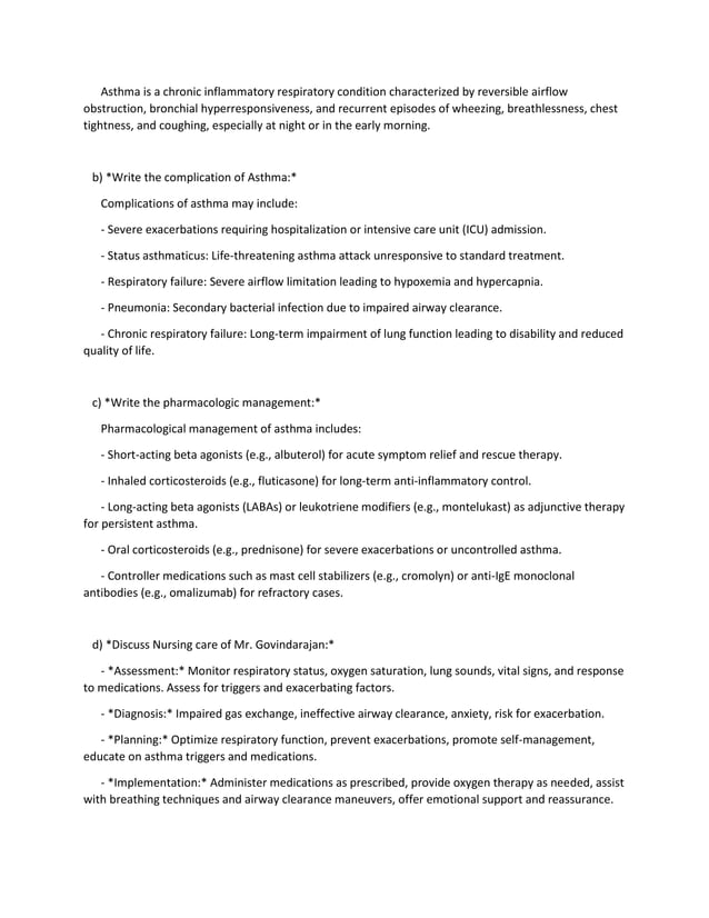 Mgr university bsc nursing adult health previous question paper with ...