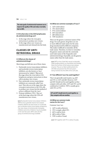 Adult HIV Antiretroviral drugs | PDF