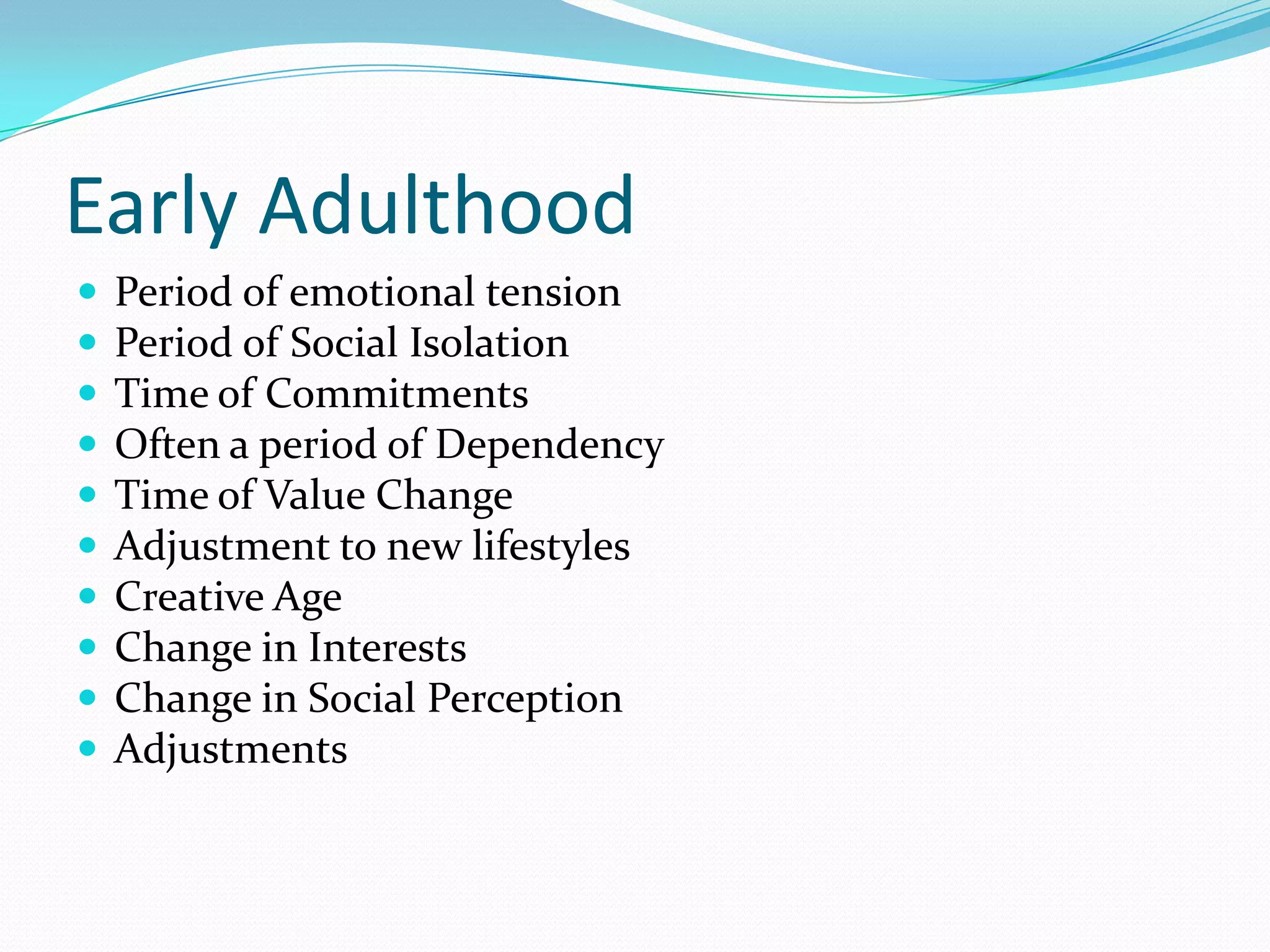 Adulthood | PPTX