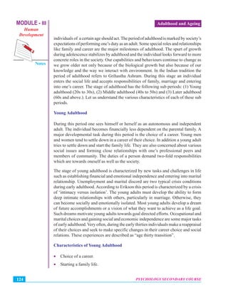 Adulthood and ageing | PDF