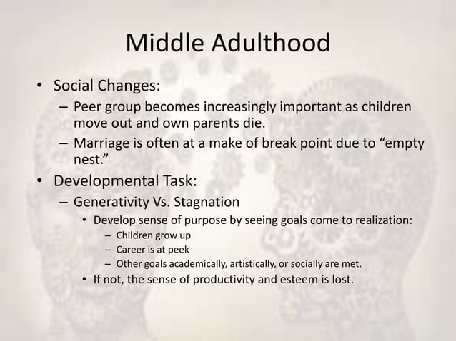 Adulthood Human Growth and Development | PPTX