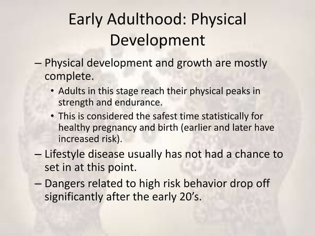Adulthood Human Growth and Development | PPTX