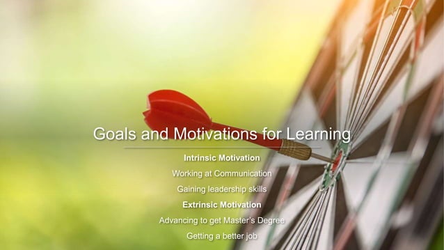 Adult Learner Profile presentation for School | PPTX