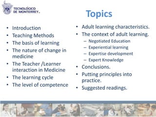 Adult learning | PPTX