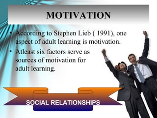 Adult learning | PPT