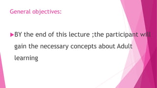 Adult learning | PPT
