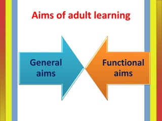Adult learning | PPTX