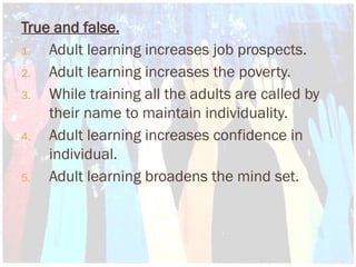 power point presentation on adult learning .pptx