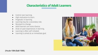 Adult Learning -Andrgogy -Webinar.pptx