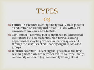 Adult learning 1 | PPT