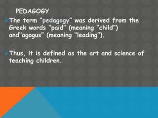 Adult learning | PPTX | Primary Education | Education