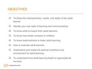Adult Learning Model | PPT