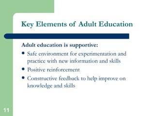 Adult Learning Principles Cycle | PPT