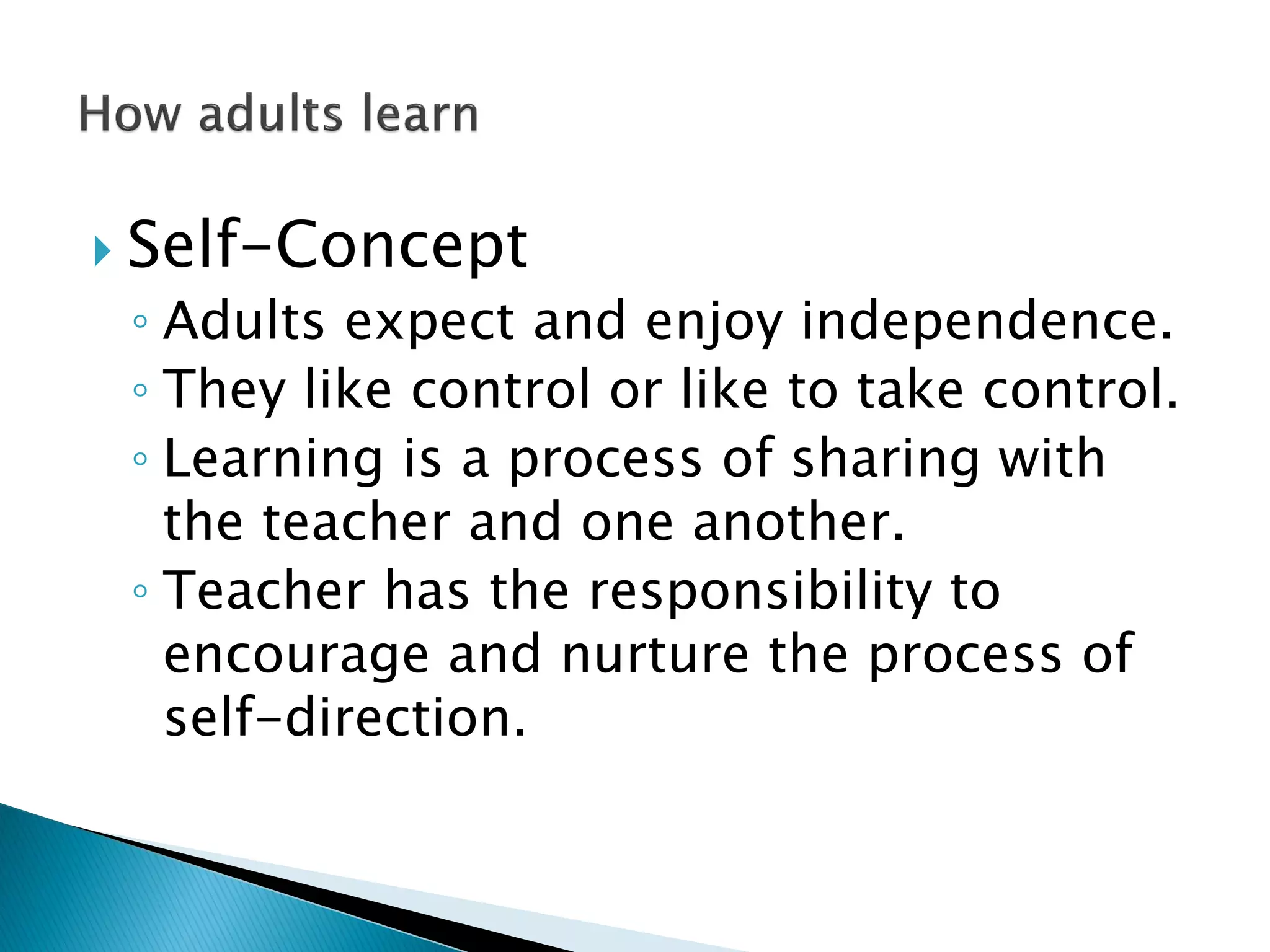 Adult Learning Styles and Training Methods | PDF