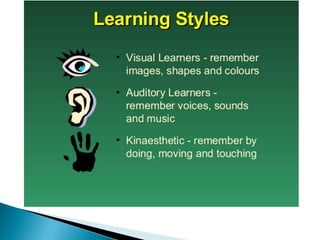 Adult Learning Styles and Training Methods | PPT