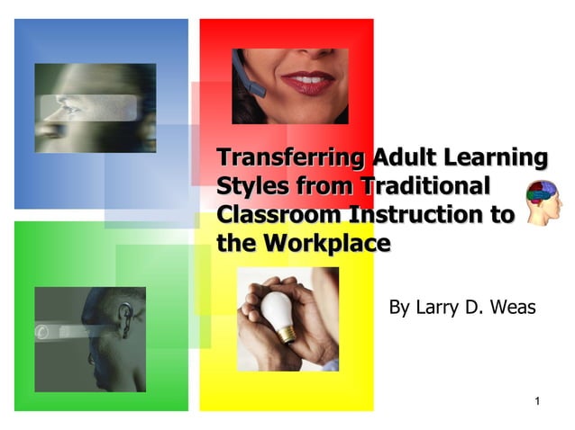 Adult Learning Styles Presentation | PPT | Adult Education | Education