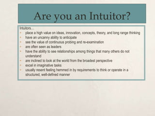 Adult Learning Styles to be used in TESOL contexts.ppt