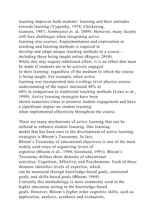 Adult Learning Theories ChartPart 1 Theories o.docx