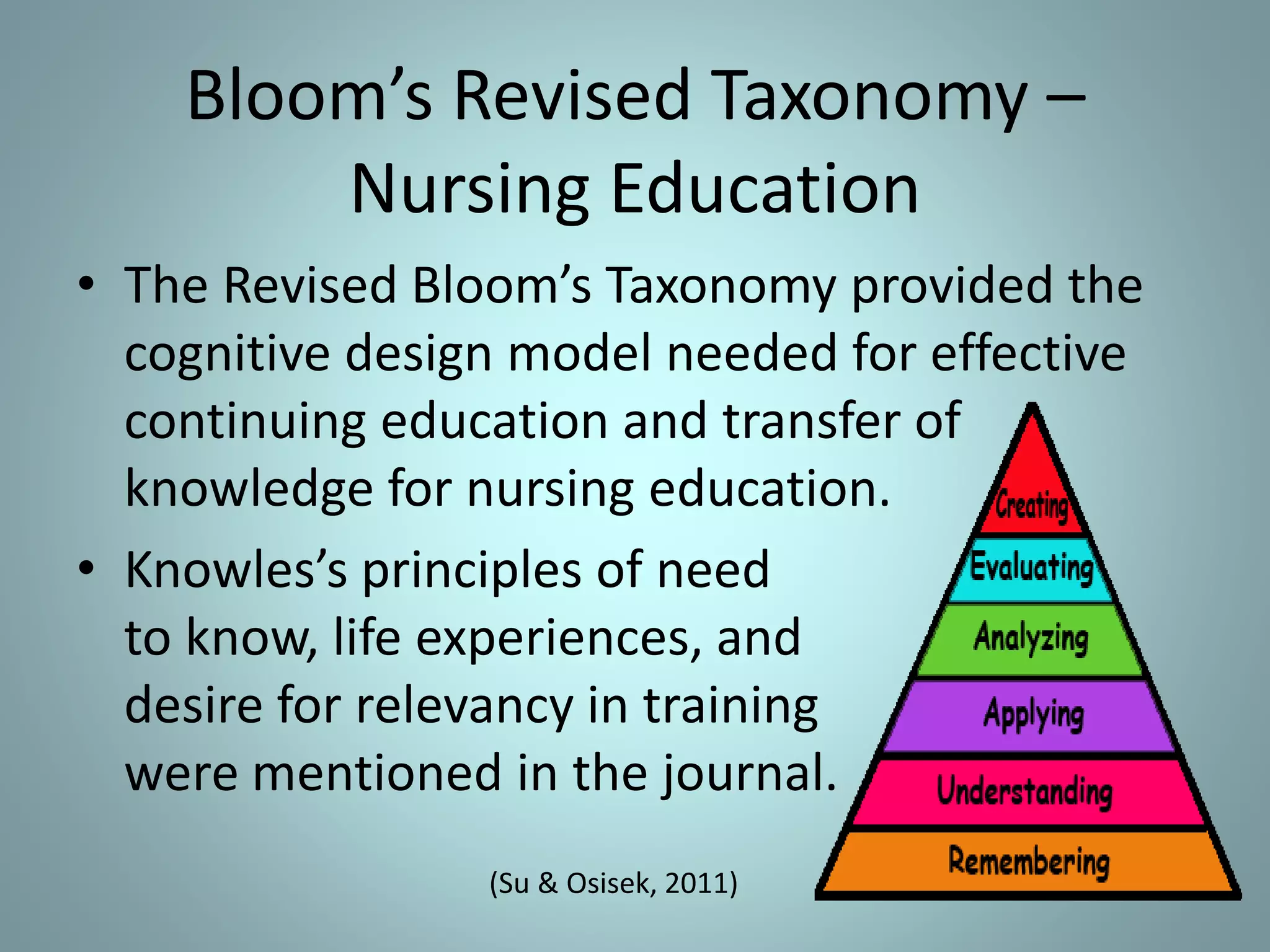 Adult learning transactions presentation | PPTX