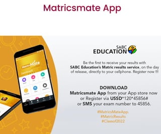 Adult Matric Registration. | PDF