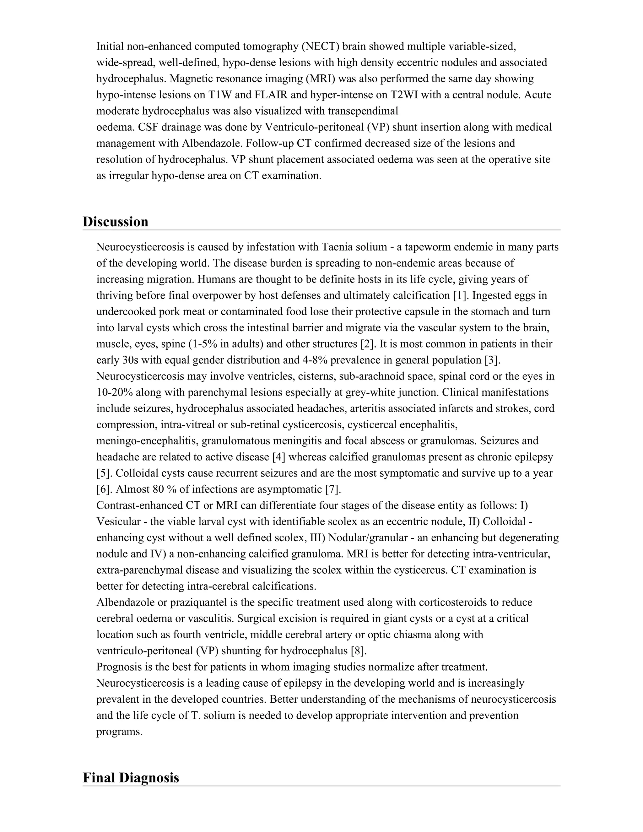 Adult onset seizures A case report | PDF
