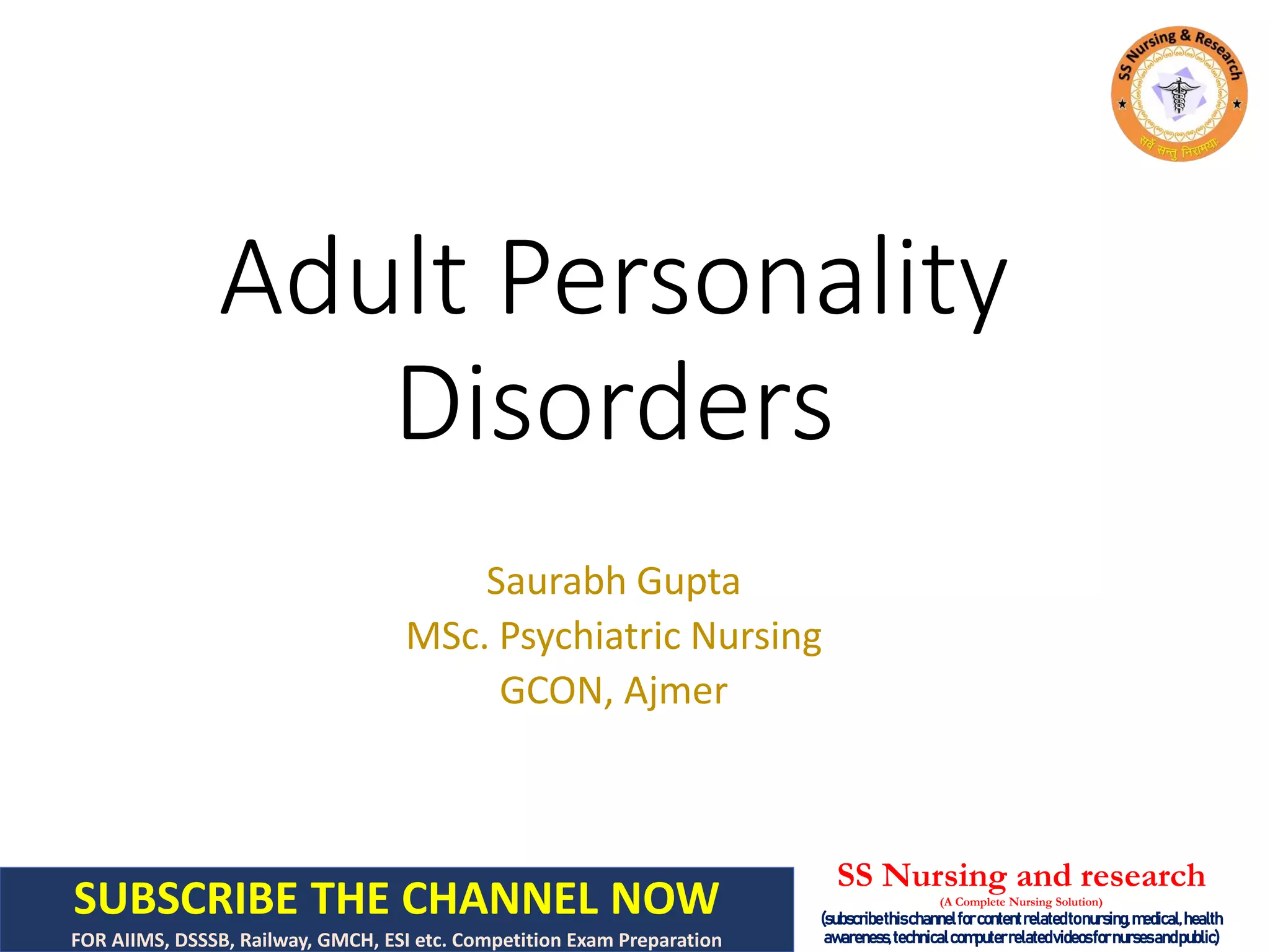 Adult Personality Disorders.ppt