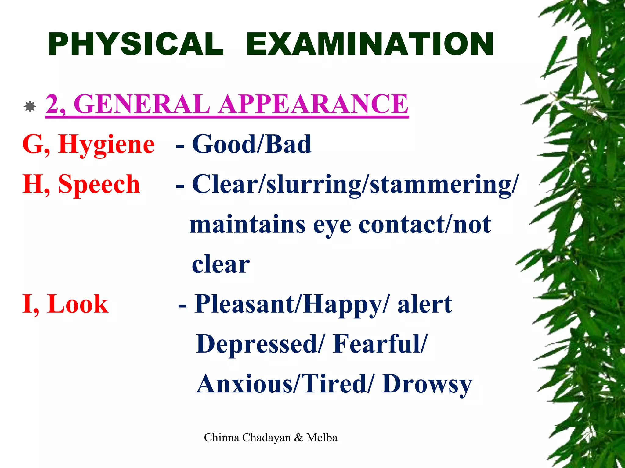Adult physical assessment | PPT