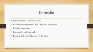Adulteration of fish and pickles by chemicals.pptx