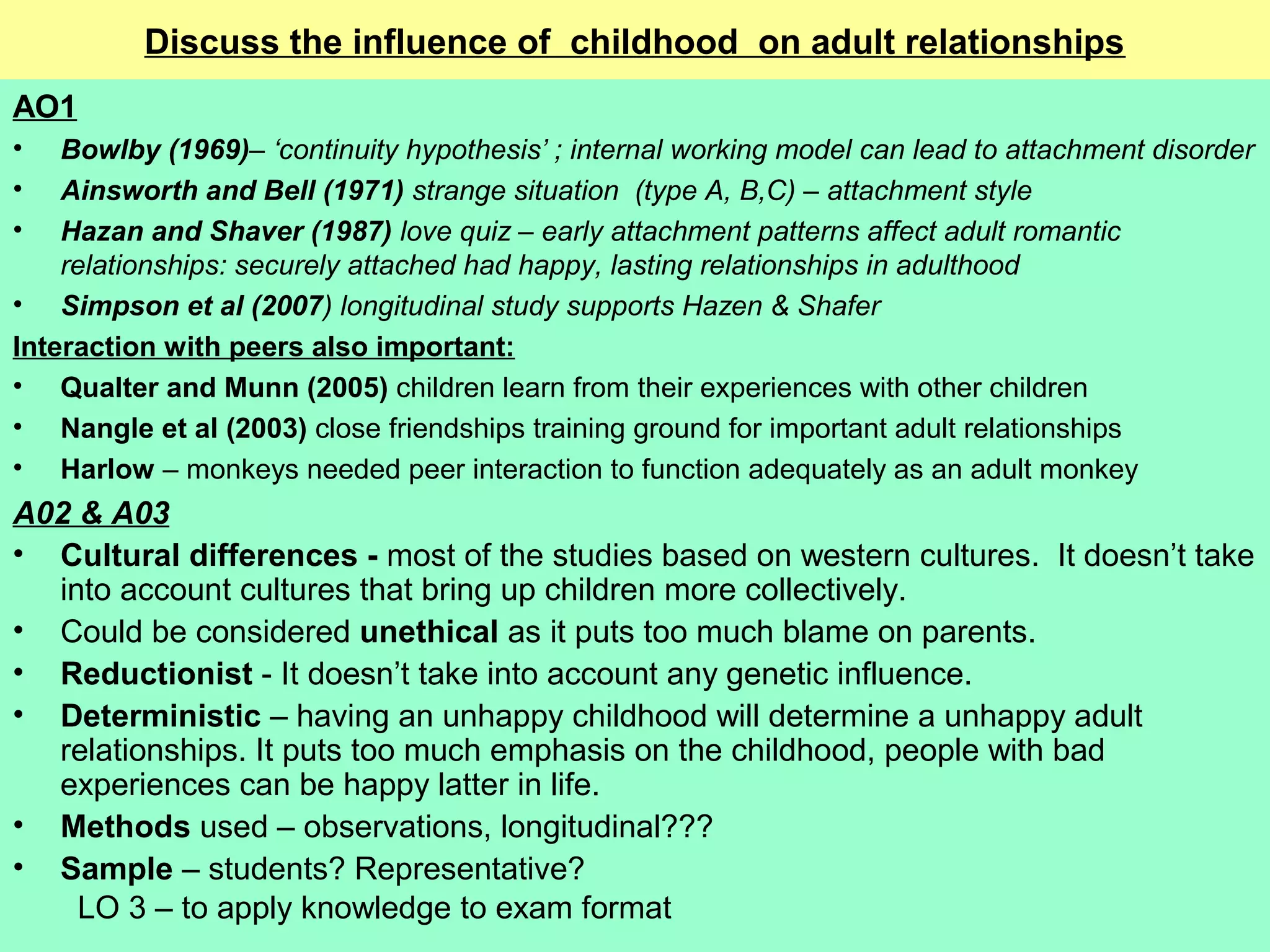 Adult relationship obs | PPT