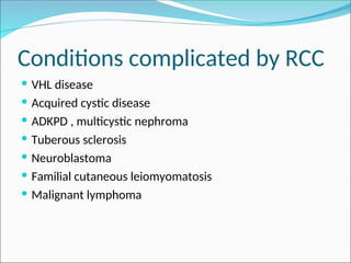 ADULT RENAL TUMORS OR RCC (PATHOLOGY PRESENTATION) | PPT