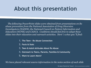Rx Presentation for Adults | PPT