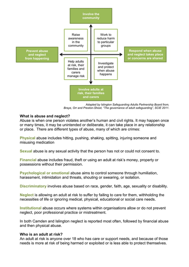 Adult safeguarding strategy - background information and suggested ...