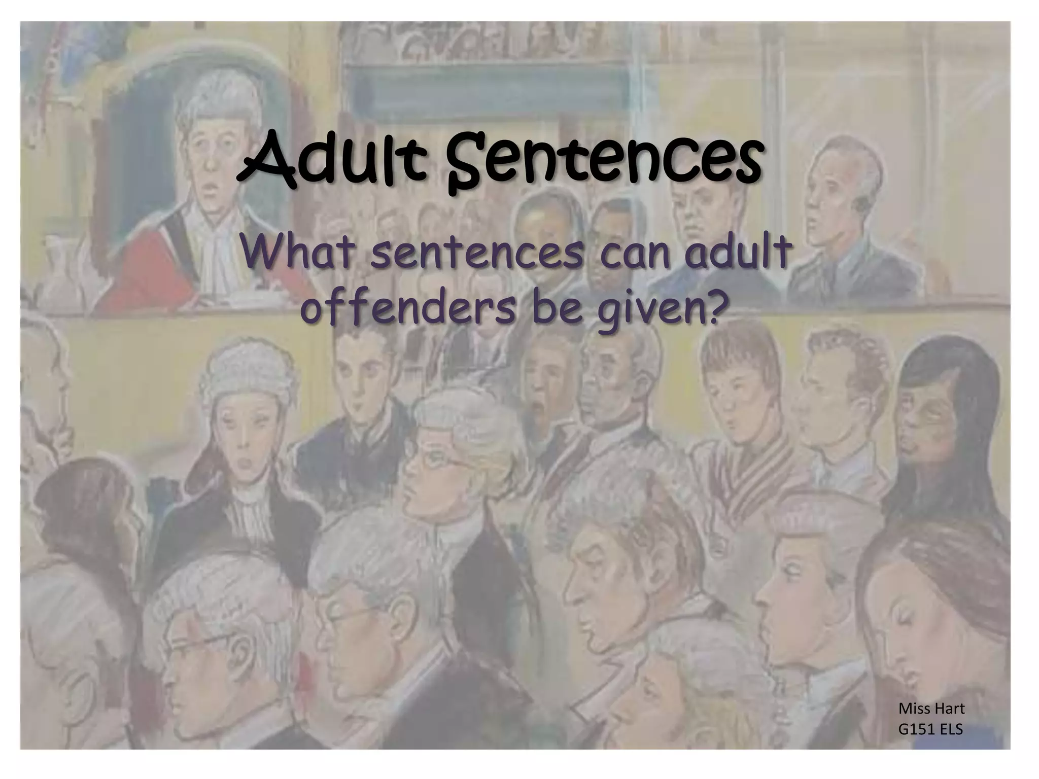 Adult sentences | PPT