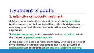 Adults orthodotnics | PPT