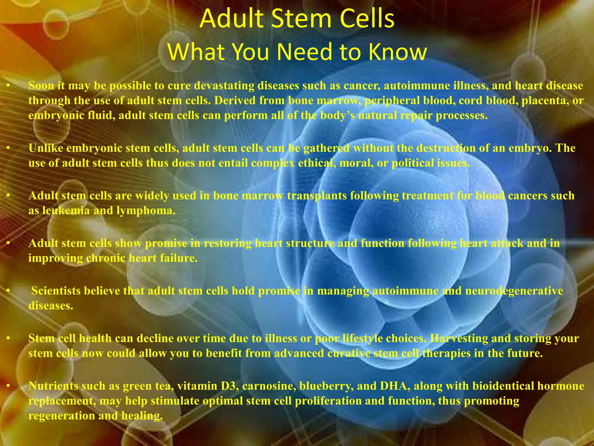 Adult Stem Cells | PPT