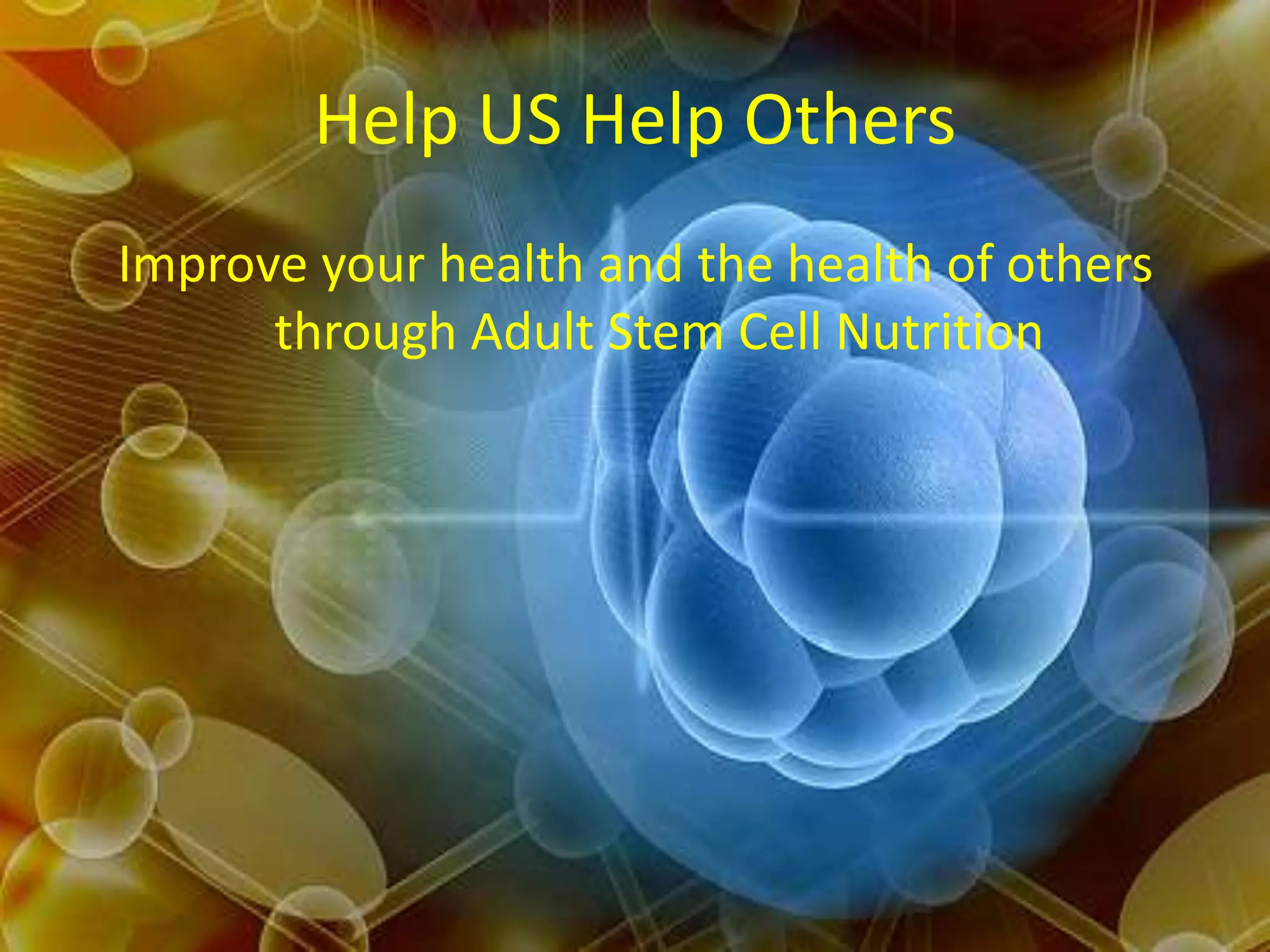 Adult Stem Cells Ppt