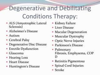 Adult stem cells | PPT