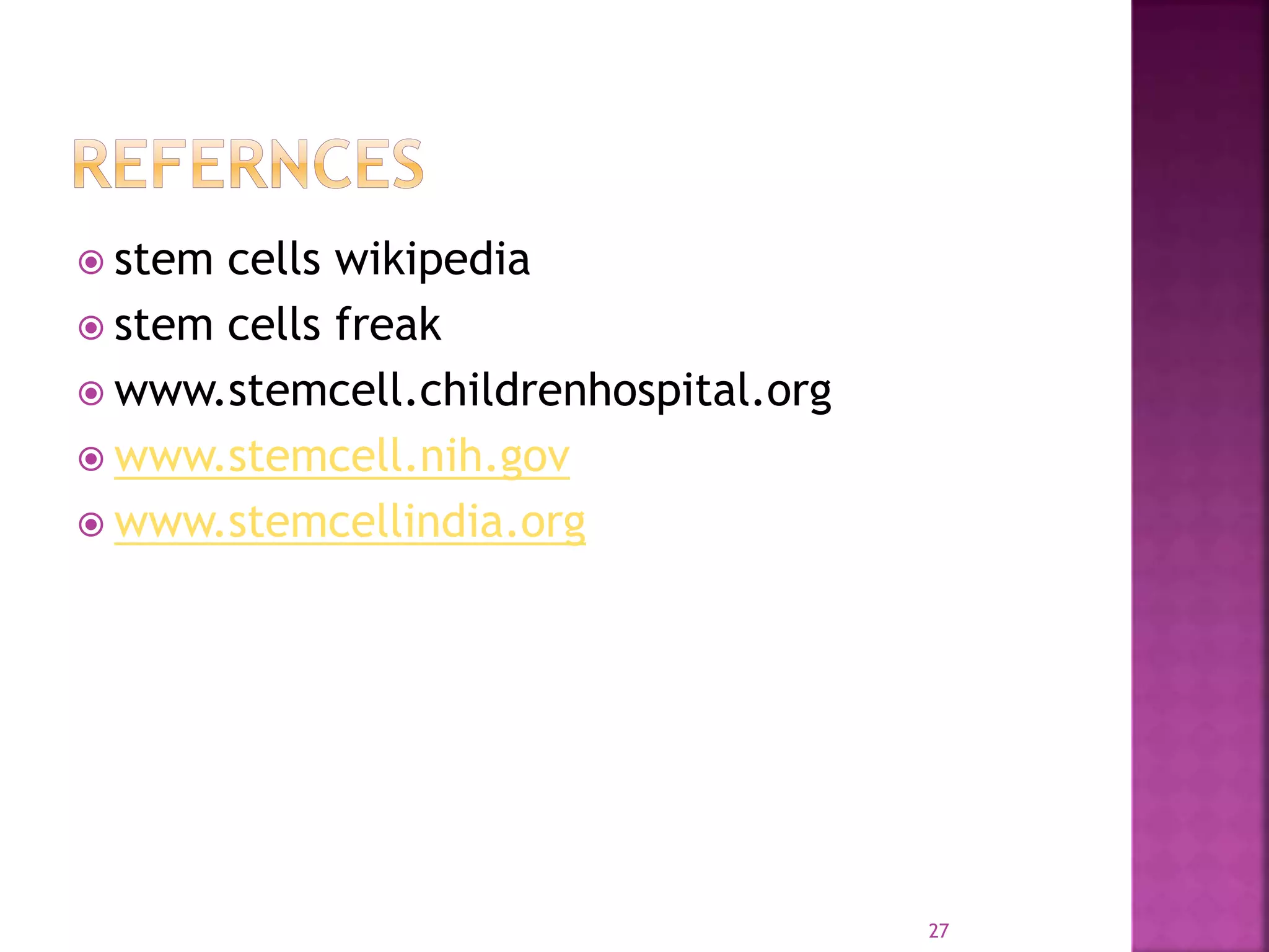 Adult stem cells | PPTX | Biological Sciences | Science