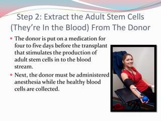Adult stem cells emily block 3 | PPTX