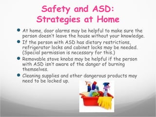 Adults with autism training module eleven v2 | PPT | First Aid | Injuries